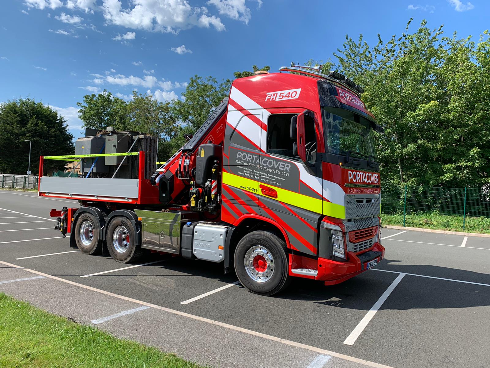 Fassi F710+L426 Fly Jib Duty Chart - Portacover